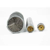 China Steel Metal Brass Wire Spiral Cleaning Brushes with Customizable Pitch and Multiple Filament Options for Industrial Applications for sale