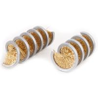 China Steel Metal Brass Wire Spiral Cleaning Brushes with Customizable Pitch and Multiple Filament Options for Industrial Applications for sale