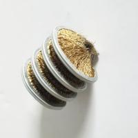 China ODM Spiral Coil Spring Brush for Polishing and Derusting - Custom Steel/Stainless Steel Construction with Various Filament Options for sale