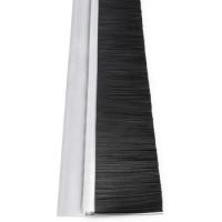 China Customizable Aluminum Stents Industrial Brush Seal Strip with Nylon Bristles for Garage Doors and Machinery for sale