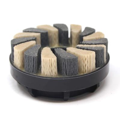 China OEM Customizable Abrasive Metal Sanding Disc Brush with Nylon Wire for Wood and Metal Polishing - Industrial Grade for sale