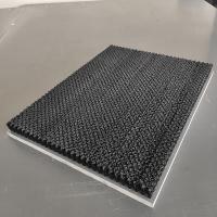 China Industrial Wire Flexible Plate Lath Brushes for CNC Machine Deburring - Custom PVC/HDPE Base with Multiple Bristle Options for sale