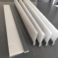 China Industrial Wire Flexible Plate Lath Brushes for CNC Machine Deburring - Custom PVC/HDPE Base with Multiple Bristle Options for sale