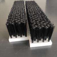 China CNC Machine Tool Plate Brushes with PVC/HDPE Base - Custom Diameters & Bristle Lengths for Precision Sheet Metal Processing for sale