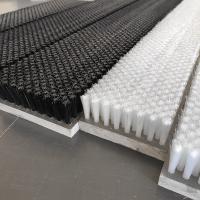 China PVC Plate CNC Machine Brushes with Customizable Bristle Length 50-200mm for Dust Collection and Material Feeding for sale