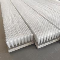 China PVC Plate CNC Machine Brushes with Customizable Bristle Length 50-200mm for Dust Collection and Material Feeding for sale