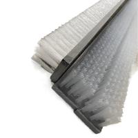 China Rectangular Panel Lath Brushes for CNC Deburring - Custom PVC/HDPE Base with Nylon Bristles for sale