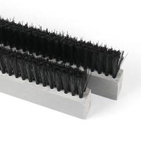 China PVC Nylon Industrial Bristle Brush Board for CNC Punch Dust Collector - Custom Sizes & Materials for sale