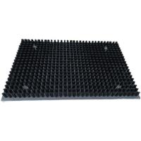 China PVC Nylon Industrial Bristle Brush Board for CNC Punch Dust Collector - Custom Sizes & Materials for sale