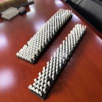 China Hard Nylon CNC Router Dust Shoe Brush Plate - High Temperature Resistant Industrial Machine Tool Brush with Custom Diameter Options for sale