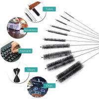 China Nylon Plastic Twisted Metal Wire Tube Brushes 1-500mm Diameter for Bottle Cleaning and Industrial Applications TS20 for sale