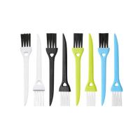 China Nylon Mini Electric Razor Cleaning Brush 84×14mm with 17mm Filament Length for Shaver Maintenance for sale
