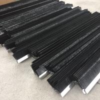 China Custom Stainless Steel Industrial Brush Strip for Door Bottom Seal 50mm with Multiple Material Options and ISO9001 Certification for sale