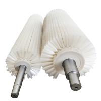 China Custom Nylon Industrial Cylindrical Brush 60-600mm OD for Cleaning Machinery for sale