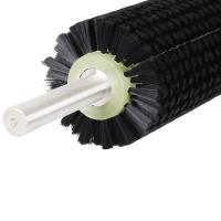 China Custom Nylon Industrial Cylindrical Brush 60-600mm OD for Cleaning Machinery for sale