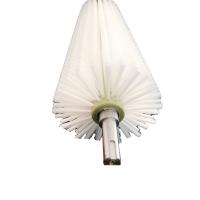 China Custom Industrial Rotating Brushes Cleaning Cylinder Center Roller Brush for sale