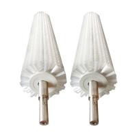 China Custom Industrial Rotating Brushes Cleaning Cylinder Center Roller Brush for sale