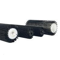 China Custom Industrial Rotating Brushes Cleaning Cylinder Center Roller Brush for sale