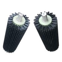 China Custom Industrial Rotating Brushes Cleaning Cylinder Center Roller Brush for sale
