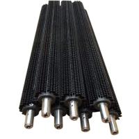 China Custom Industrial Conveyor Cylinder Nylon Roller Brush 60-600mm Diameter 5-2800mm Length for Machine Cleaning for sale