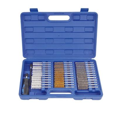 China 38-Piece Stainless Steel Brass Wire Nylon Tube Bore Cleaning Brush Kit with 1/4