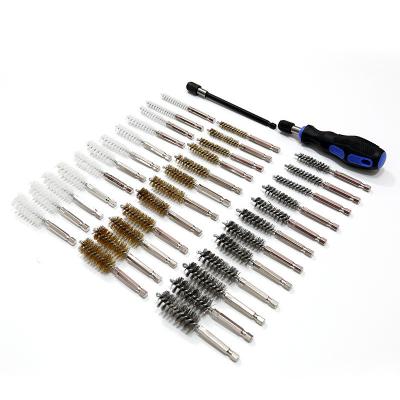 China 38-Piece Copper Tube Cleaning Brush Set with 5/16