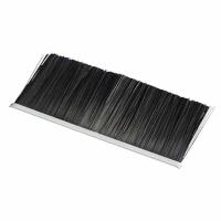 China Industrial Nylon Bristle Sliding Door Roll Strip Brush Weather Strip - 2.5mm to 4mm Base Thickness with Custom Materials for sale