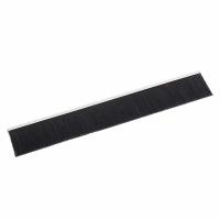 China Industrial Nylon Bristle Sliding Door Roll Strip Brush Weather Strip - 2.5mm to 4mm Base Thickness with Custom Materials for sale