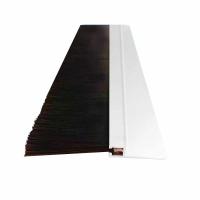 China Rigid Industrial Weather Strip Brush for Window Door Threshold Seals with 218-224°C Heat Resistance and Custom Sizes for sale