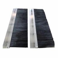China Rigid Industrial Weather Strip Brush for Window Door Threshold Seals with 218-224°C Heat Resistance and Custom Sizes for sale