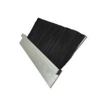 China Industrial Customized H-shape Aluminum Alloy Nylon Strip Brush For Door Bottom for sale