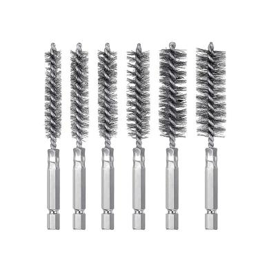 China Stainless Steel Wire Bore Brush for Rust Removal - 1/4