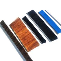 China Sweeping Sealing Metal Channel Strip Brush for sale