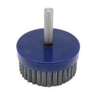 China Industrial Abrasive Wire End Brush for Polishing and Deburring - 40-300mm Diameter with 12-30mm Bristle Length for sale