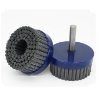 China Industrial Abrasive Wire End Brush for Polishing and Deburring - 40-300mm Diameter with 12-30mm Bristle Length for sale