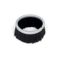 China Custom Cup Shape Seal Strip Brush with Aluminum Carrier - Electroplated Steel or Stainless Steel Backing Options for sale
