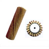 China Sisal Polishing Roller Brush 100-1800mm Width with Replaceable Sandpaper for Wood & Metal Surface Finishing for sale
