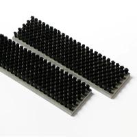 China Industrial PVC Nylon Lath Brushes 100-3000mm Length with 10-100mm Bristles for Cleaning and Conveying for sale