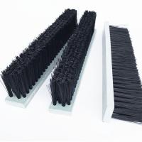 China Industrial PVC Nylon Lath Brushes 100-3000mm Length with 10-100mm Bristles for Cleaning and Conveying for sale