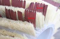 China Replaceable Sandpaper Sisal Brush Roller 100-1800mm Width for Wood Polishing with 80-600 Grit Options for sale