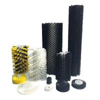 China Custom Nylon Cylindrical Roller Brush for Industrial Cleaning and Conveying - Multiple Sizes and Material Options for sale