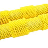 China Custom Nylon Cylindrical Roller Brush for Industrial Cleaning and Conveying - Multiple Sizes and Material Options for sale