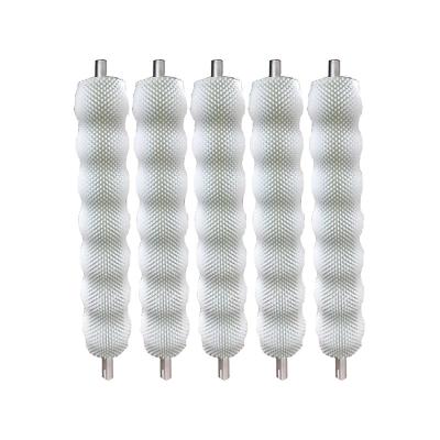 China Industrial Nylon Roller Brush for Fruit & Vegetable Cleaning - Custom Sizes 50-200mm with Multiple Material Options for sale