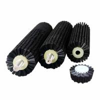 China Custom Industrial Cylindrical Brush Roller 60-600mm Diameter for Cleaning and Surface Treatment Applications for sale