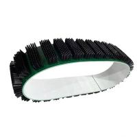 China Industrial Belt Brush Conveyor Cleaning Brush - 3cm to 20cm Width, 6mm Thickness with Custom Bristle Options for sale