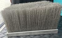 China Industrial Stainless Steel Wire Lath Strip Brush 100-3000mm Length with 10-100mm Bristles for Cleaning and Rust Removal for sale