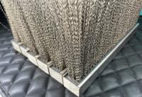 China Industrial Stainless Steel Wire Lath Strip Brush 100-3000mm Length with 10-100mm Bristles for Cleaning and Rust Removal for sale