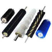 China Custom Nylon Bristle Cylinder Brush Roller for Vegetable Fruit Cleaning - Custom Sizes with 5,325.6 sqm Manufacturing Capacity for sale