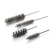 China Steel Wire Tube Cleaning Brush Brass Wire Pipe Brush Abrasive Nylon 0.003-0.010 Inch for sale
