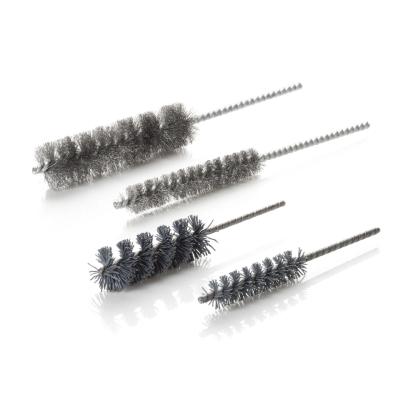 China Single Spiral Twisted-Wire Tube Brush 1/8 to 1.0 inch for Internal Bore Cleaning for sale